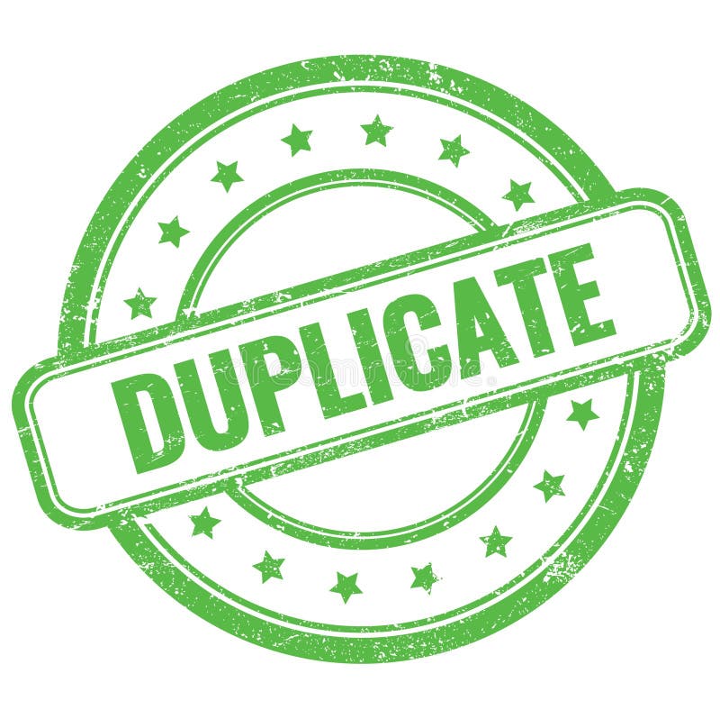 Duplicate Rubber Stamp Stock Illustrations – 633 Duplicate Rubber Stamp ...
