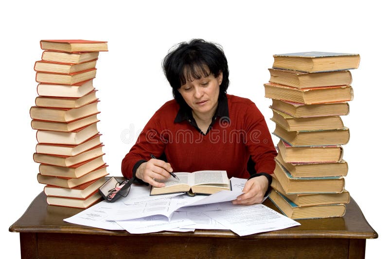 Dur labeur image stock. Image du livres, prise, stupéfiant - 11903423