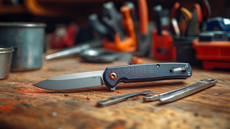 Durable Compact Folding Utility Knife Stainless Steel Blade and ...