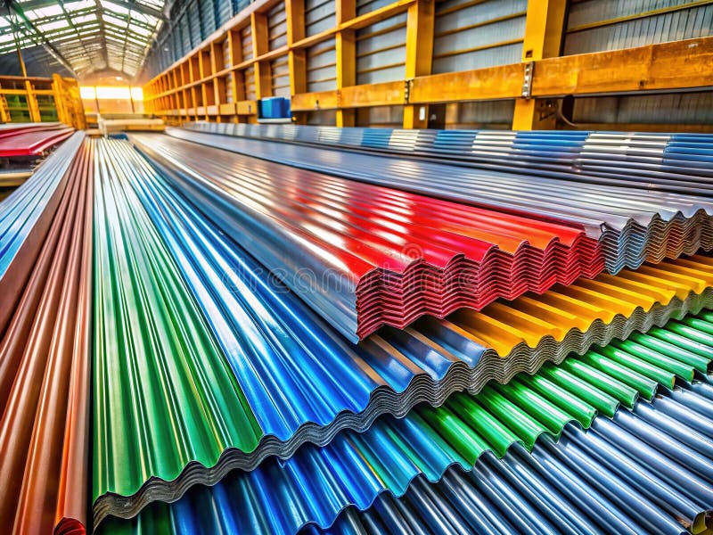 Durable CostEffective Galvanized Steel Roofing Sheets for Warehouse ...