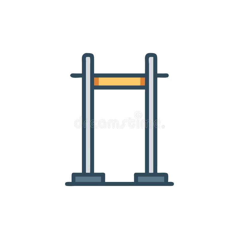 Durable Freestanding Pull-Up Station for Effective Workouts Stock ...