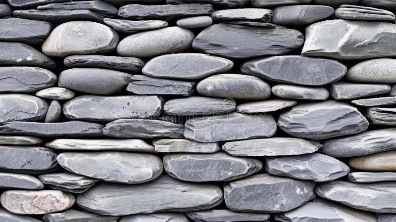 Durable Grey Stone Wall Texture Featuring Various Sizes, Perfect for ...