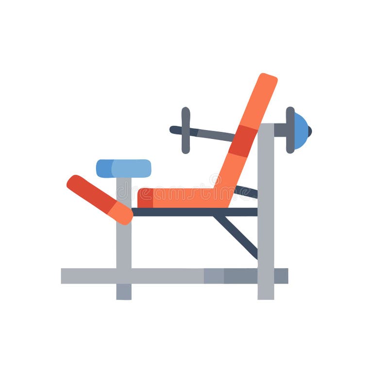 Durable Hack Squat Machine for Effective Workouts Stock Image ...