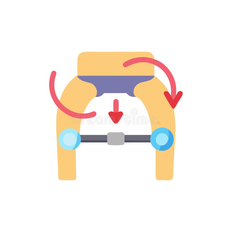 Durable Hip Circle for Effective Resistance Training Stock Illustration ...