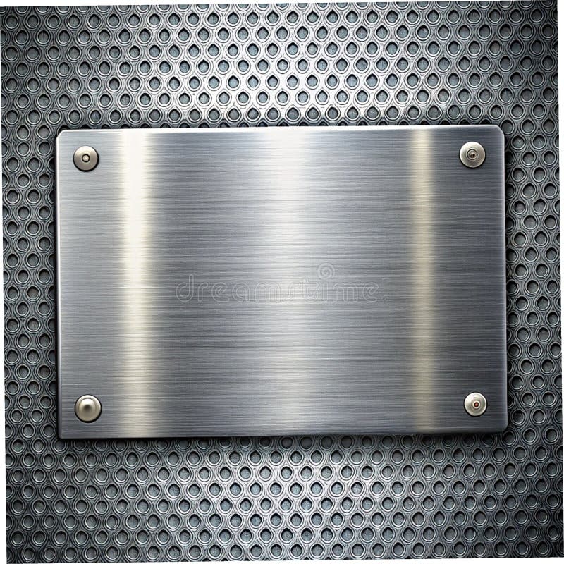 Durable Metal Plate Steel Background for Industrial and Modern Designs ...