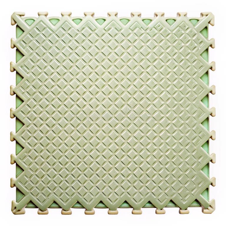 Plastic Floor Tile with Interlocking Design for Easy Installation Stock ...