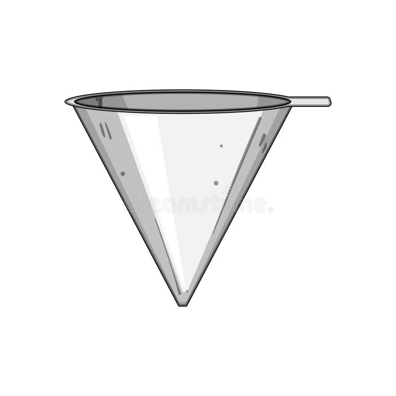 Durable Reusable Coffee Filter Cartoon Vector Illustration Stock ...