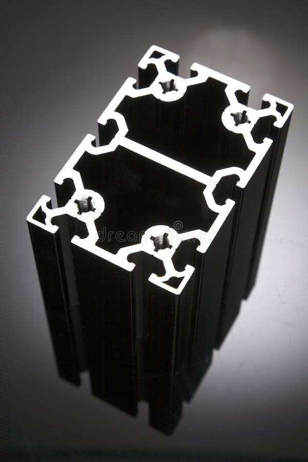 Duralumin assembly stock image. Image of industrial, black - 9984383