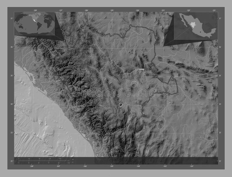 Durango, Mexico. Bilevel. Capital Stock Illustration - Illustration of ...