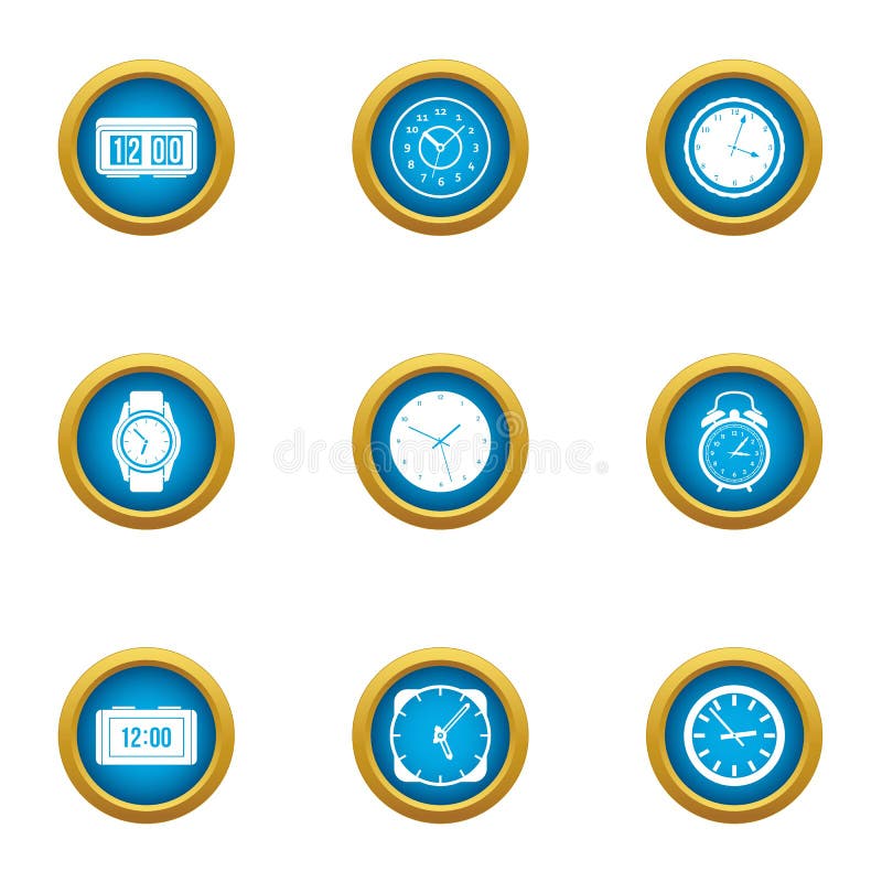 Temporary Timeline Infographic with Economic Icons Vector Circular ...