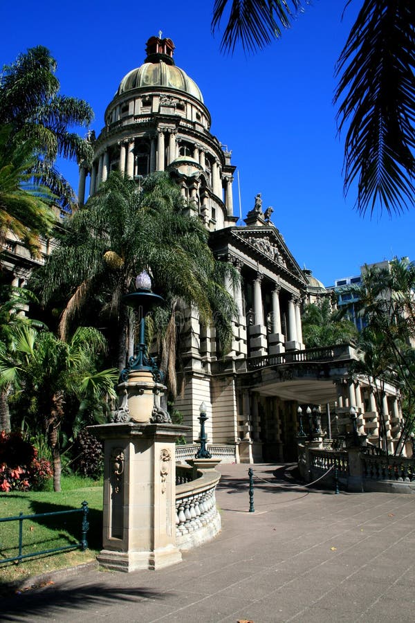 Durban city hall stock photo. Image of place, city, work - 4058568