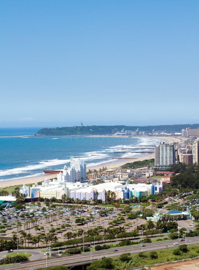 Durban coast view stock photo. Image of landscape, tree - 13339528
