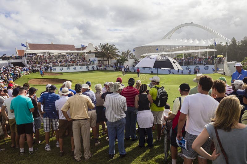 Durban Country Club Final Green Spectators Editorial Stock Photo ...