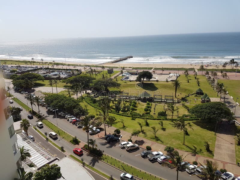 Durban South Beach stock photo. Image of walkway, town - 178339672