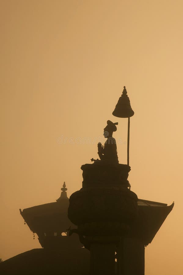 Durbar Square in Bhaktapur stock photo. Image of stone - 3176966