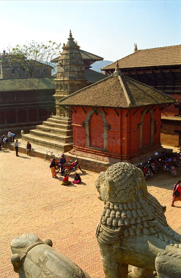 Durbar Square, Bhaktapur, Nepal Editorial Photography - Image of ...