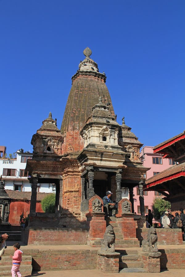 Durbar Square, Patan before the Earthquake Editorial Image - Image of ...