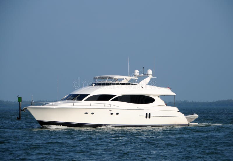 Duur boot stock afbeelding. Image of privé, overzees, motorboot - 9079443