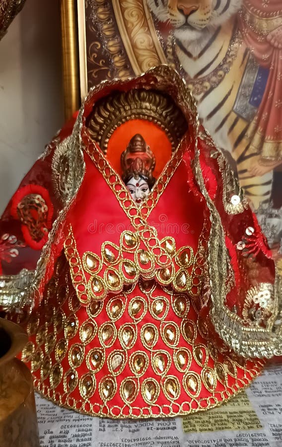 Durga Devi En El Festival Navratri En India Foto de archivo editorial ...