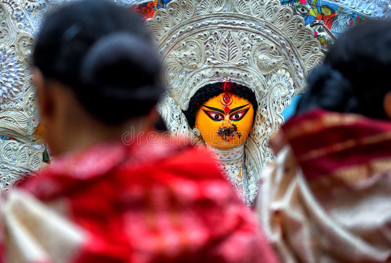 Durga Devi idol editorial image. Image of festive, celebrate - 129333875