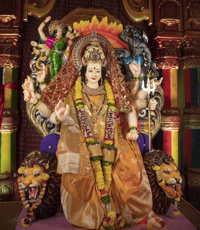 2,502 Durga Navratri Stock Photos - Free & Royalty-Free Stock Photos ...