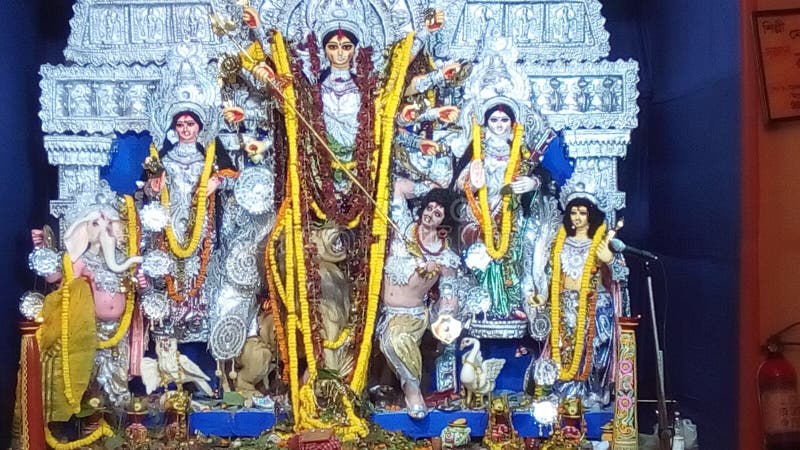 Durga puja stock image. Image of durga, hindu, puja - 104623833