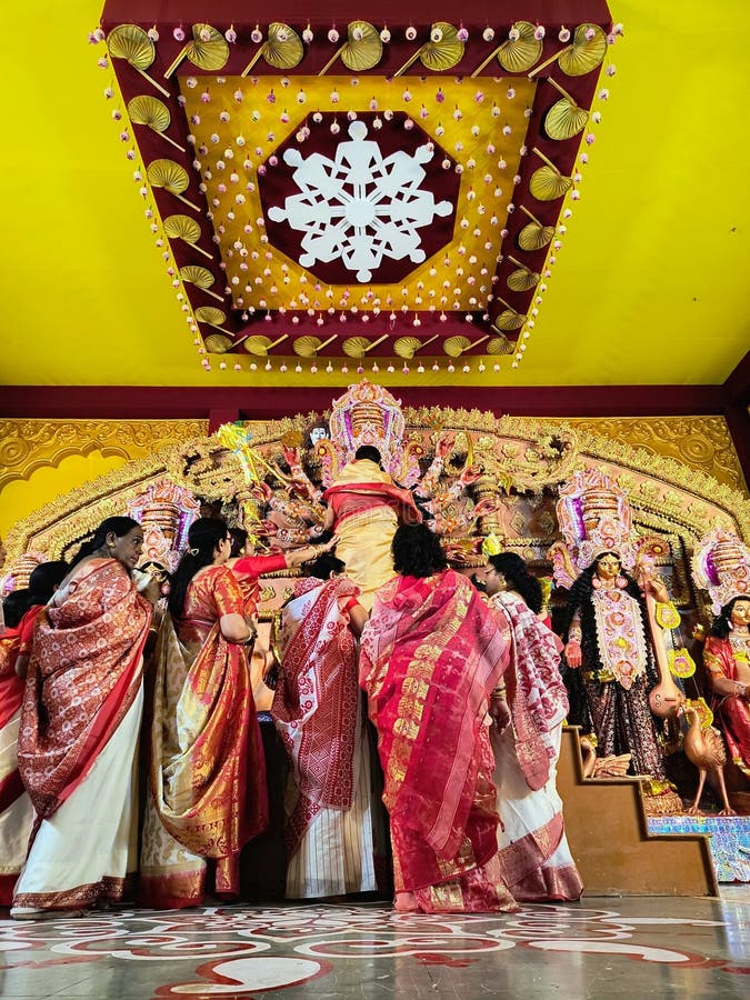 Durga Puja or Durga Pujo 2024 Editorial Image - Image of puja, dugga ...