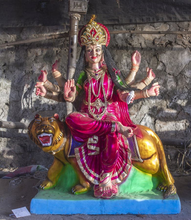 Durga Maa Murti Stock Photos - Free & Royalty-Free Stock Photos from ...