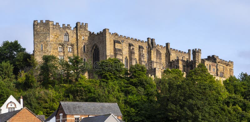 Durham Castle in Durham, UK Stock Photo - Image of famous, british ...