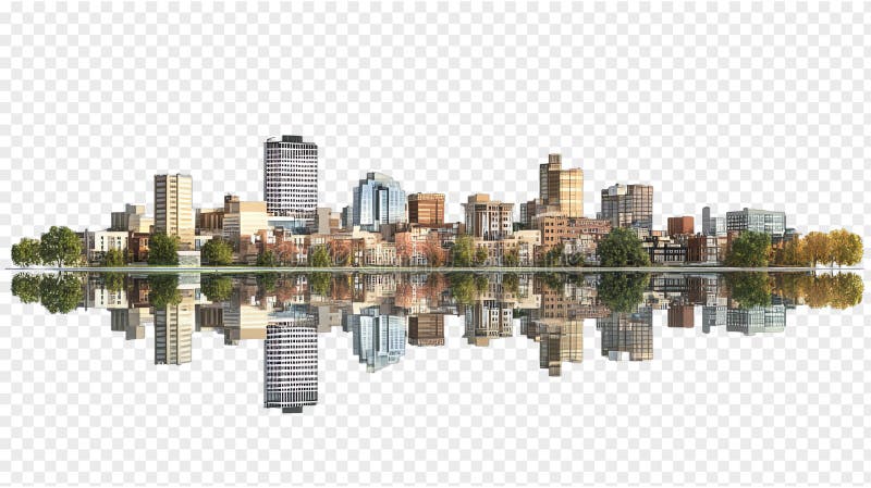 Durham city skyline stock illustration. Illustration of skyline - 341474504