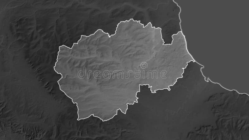 Durham, England - Great Britain, Extruded. Grayscale Stock Footage ...