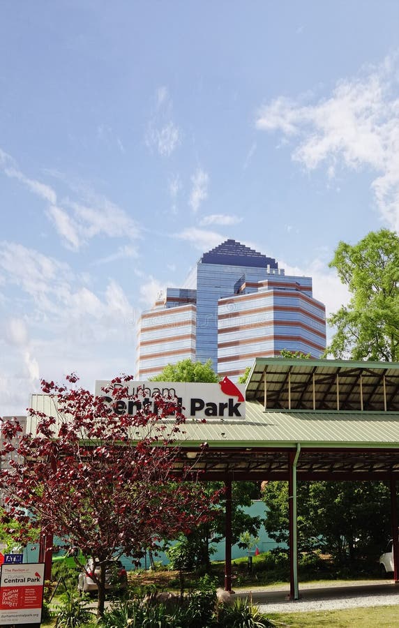 Durham, NC - USA - 04-30-2024: Durham Central Park in the Heart of ...