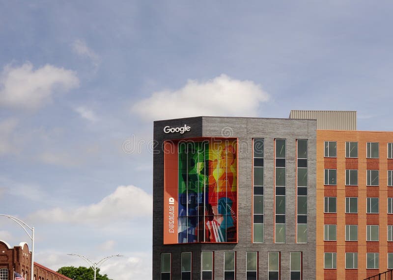 Durham, NC - USA - 4-30-2024: the Google Offices in Downtown Durham ...