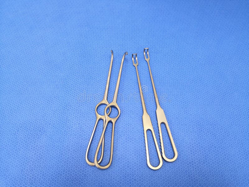 Durham Retractor and Single Hook Retractor Stock Photo - Image of ...