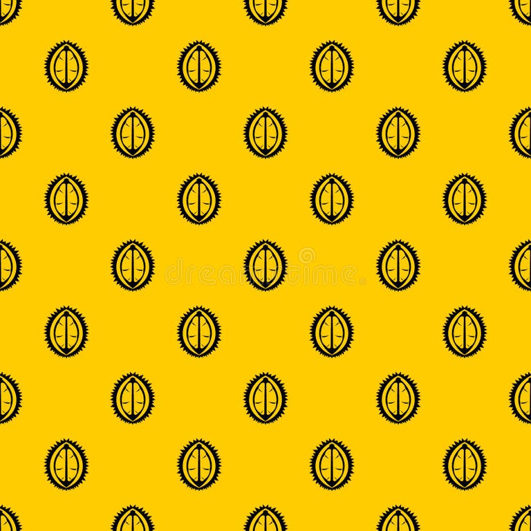 Durian Fruit Vector Pattern Stock Illustrations – 919 Durian Fruit ...