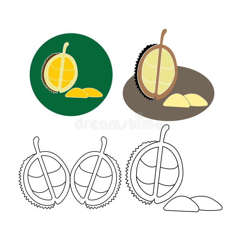 Durian Symbol Stock Illustrations – 1,539 Durian Symbol Stock ...