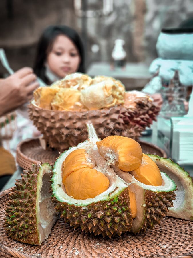 Durian is the King Fruit Famous in Indonesia Stock Image - Image of ...