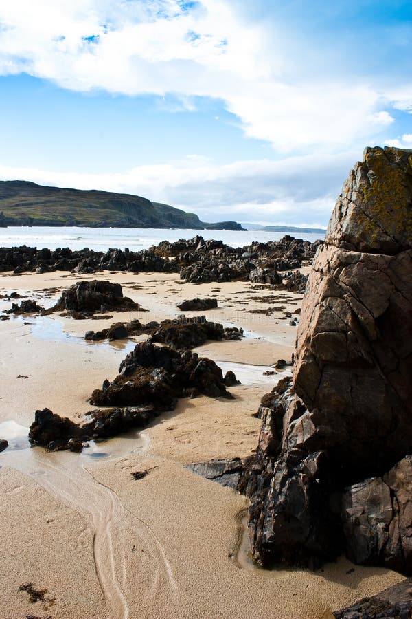 Durness Beach - Scotland stock image. Image of north - 16947829