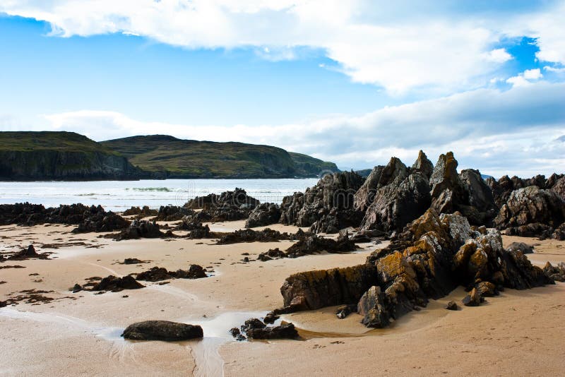 Durness Beach - Scotland stock image. Image of north - 16947829
