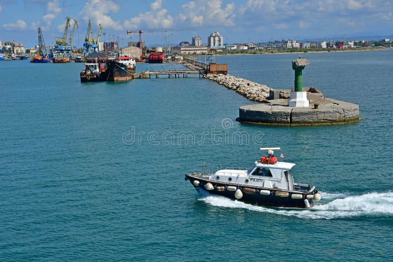 Durres Albania - August 29 2022 : Harbour Editorial Image - Image of ...