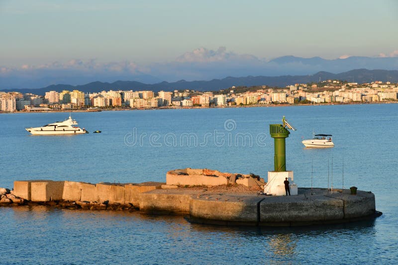 Durres Albania - August 29 2022 : Harbour Editorial Stock Image - Image ...