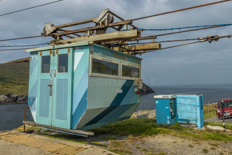 Dursey Cable Car in West Cork Ireland Editorial Photography - Image of ...