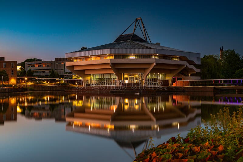 Central Hall at the University of York Stock Photo - Image of central ...