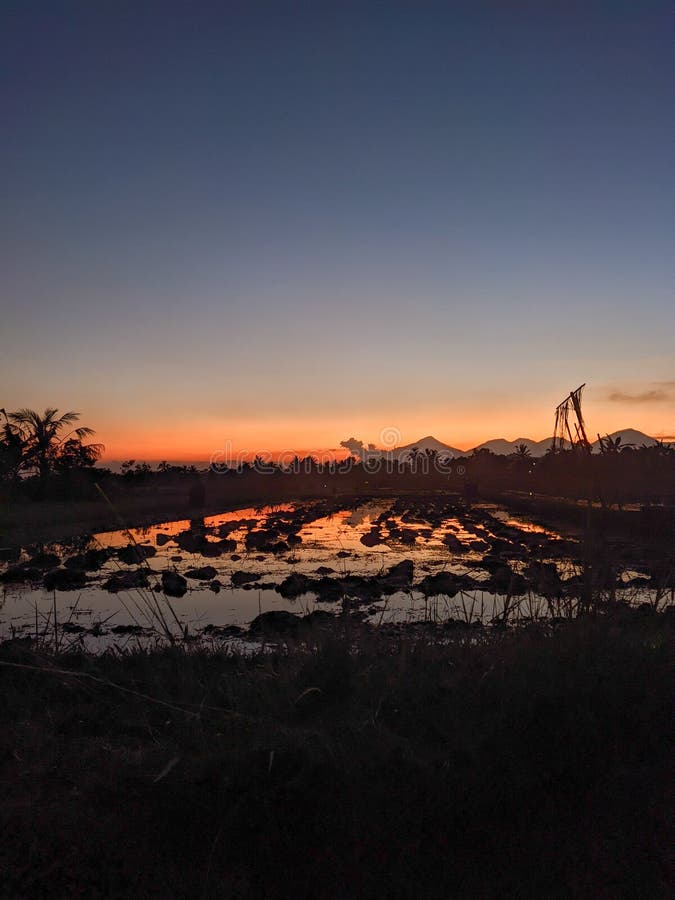 Dusk Nightfall Sundown Twilight Eve Evening Event Ide Gloaming Stock ...