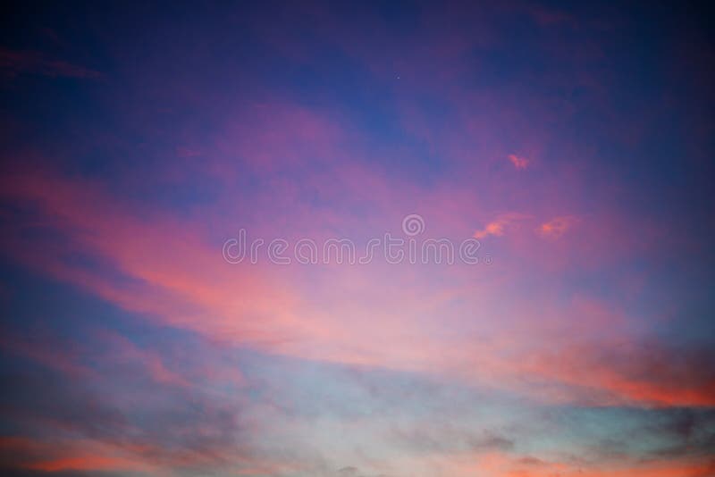 Dusk sky stock photo. Image of powerfull, dusk, sunlit - 2758462