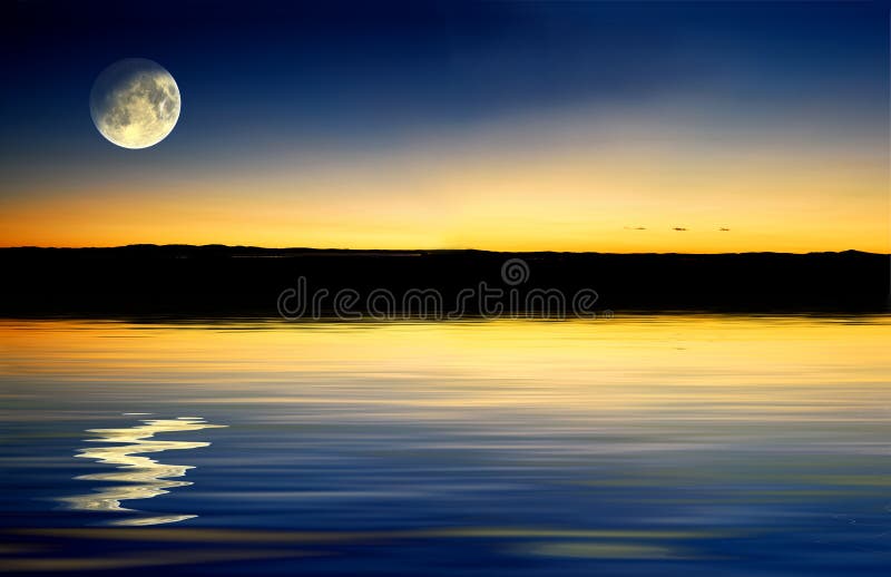 Dusk sunset stock image. Image of enlighten, cloud, floor - 4005009