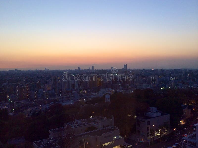 Dusk view Mt Fuji stock photo. Image of view, dusk, fuji - 52723568