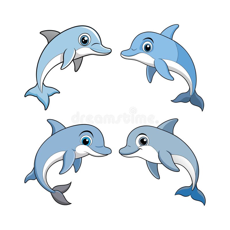 Dusky Dolphin Fun Coloring Page for Kids Stock Vector - Illustration of ...