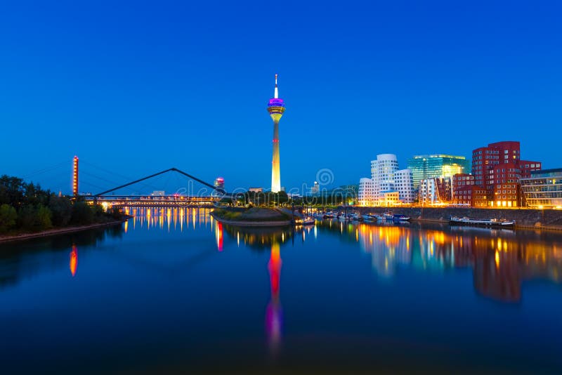Dusseldorf, Germany stock photo. Image of color, dusseldorf - 26673908