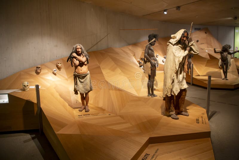 Dusseldorf, Germany, February 16, 2024, Neanderthal Museum in ...